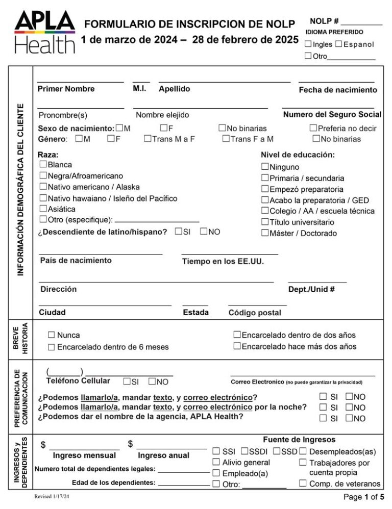 NOLP Food Pantries & Nutrition | APLA Health